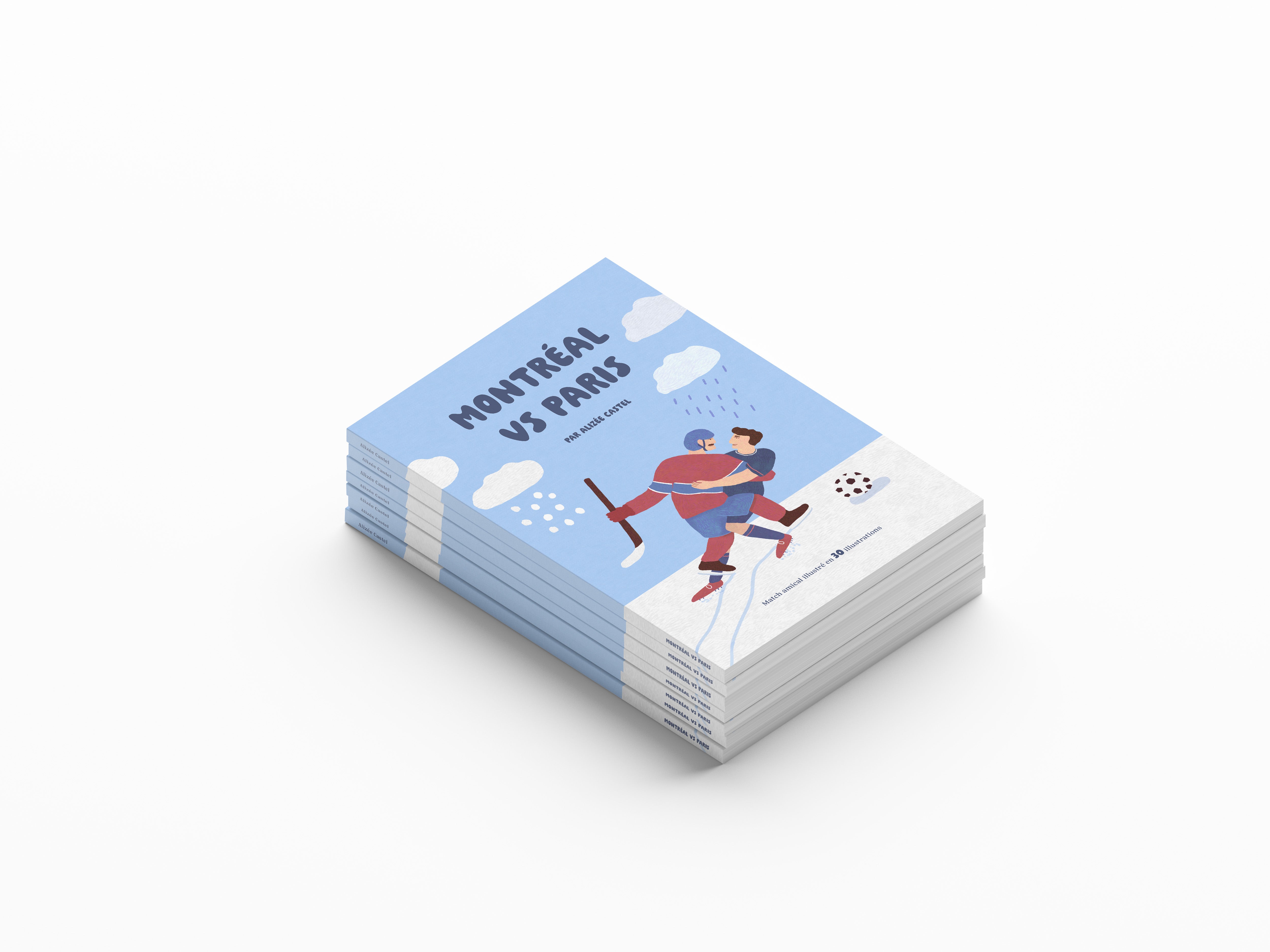 Montréal vs Paris : Un Match Amical Illustré en 30 Illustrations ...