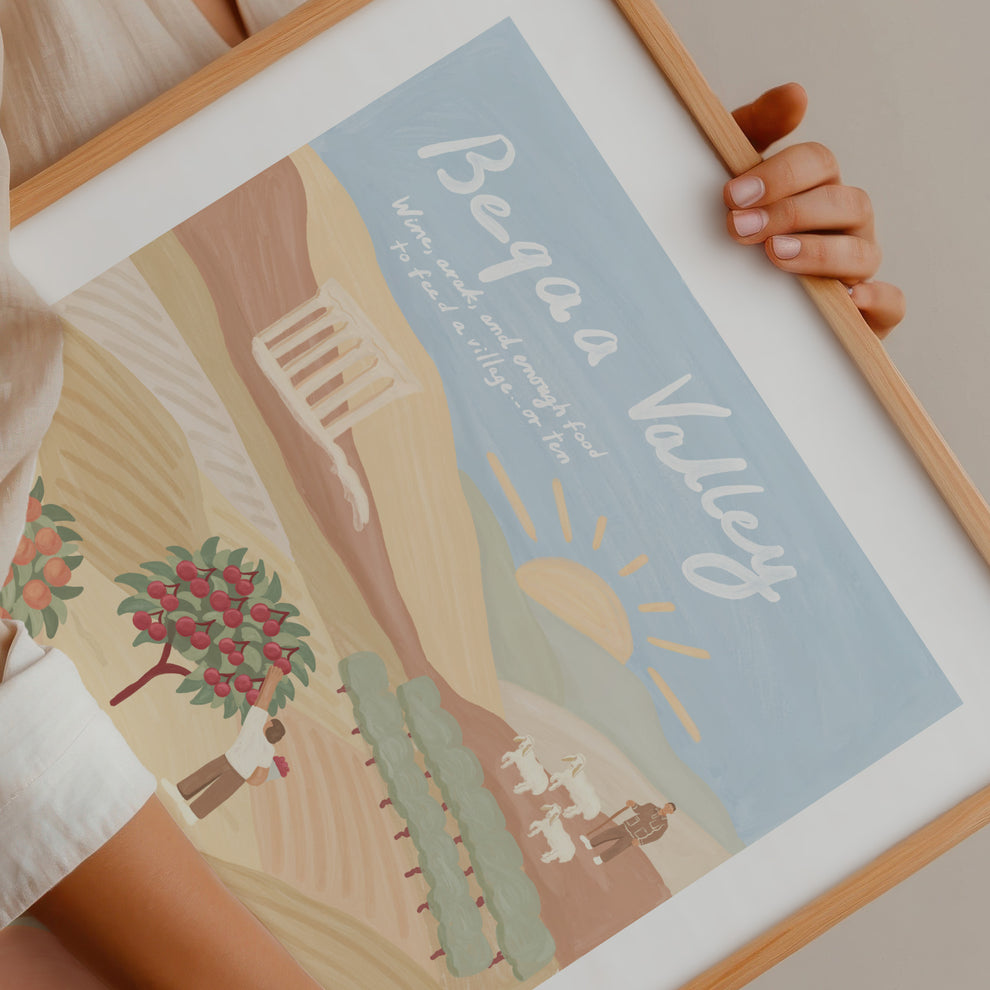 Beqaa Valley Art Print | Alizée Castel – Alizee Castel