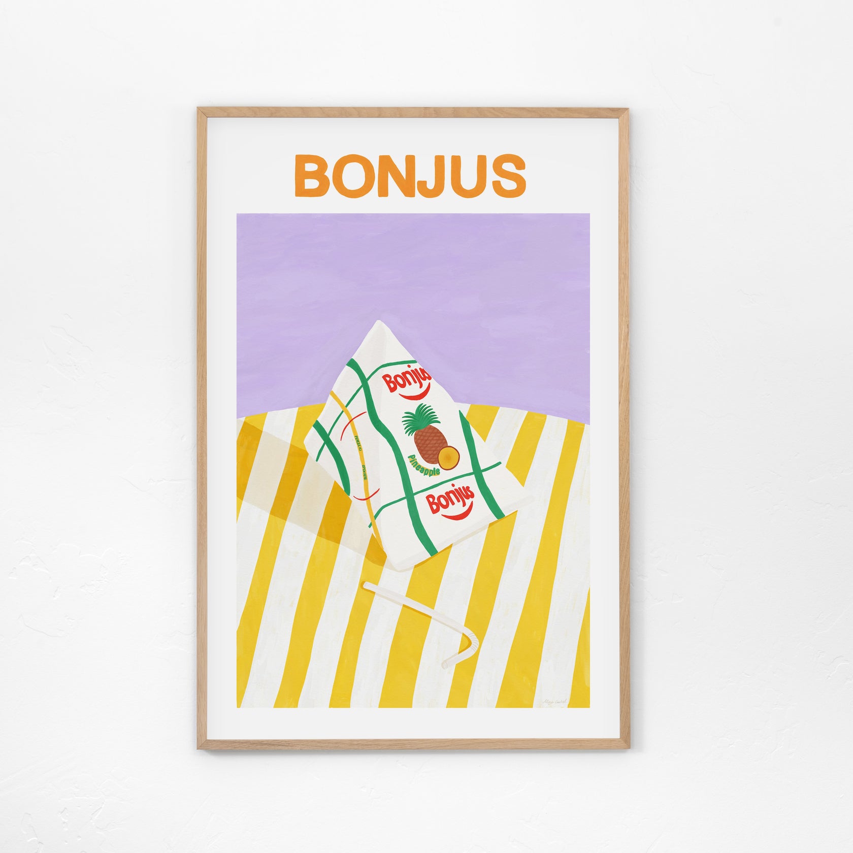 Bonjus Art Print | Alizée Castel – Alizee Castel