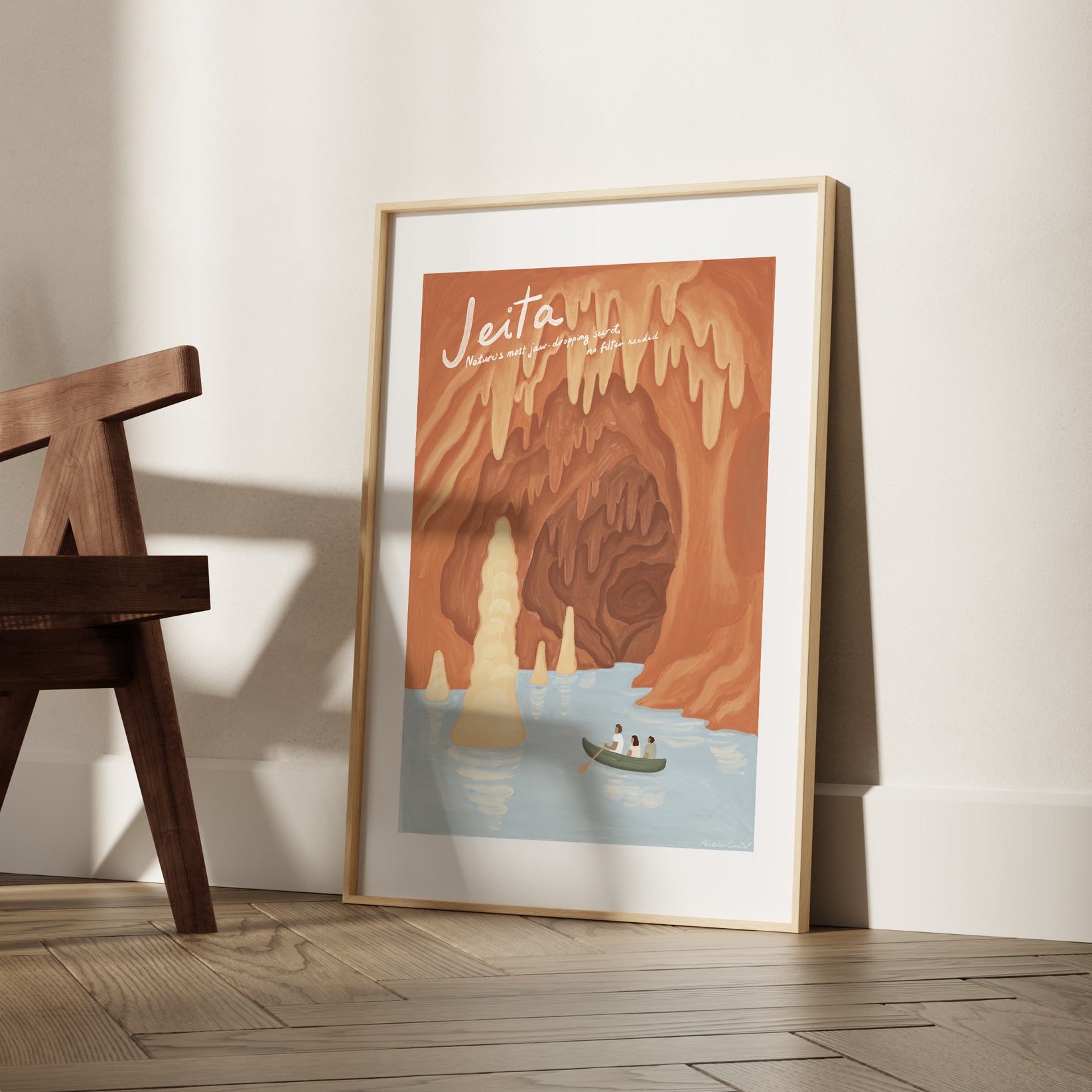 Jeita Art Print | Alizée Castel – Alizee Castel