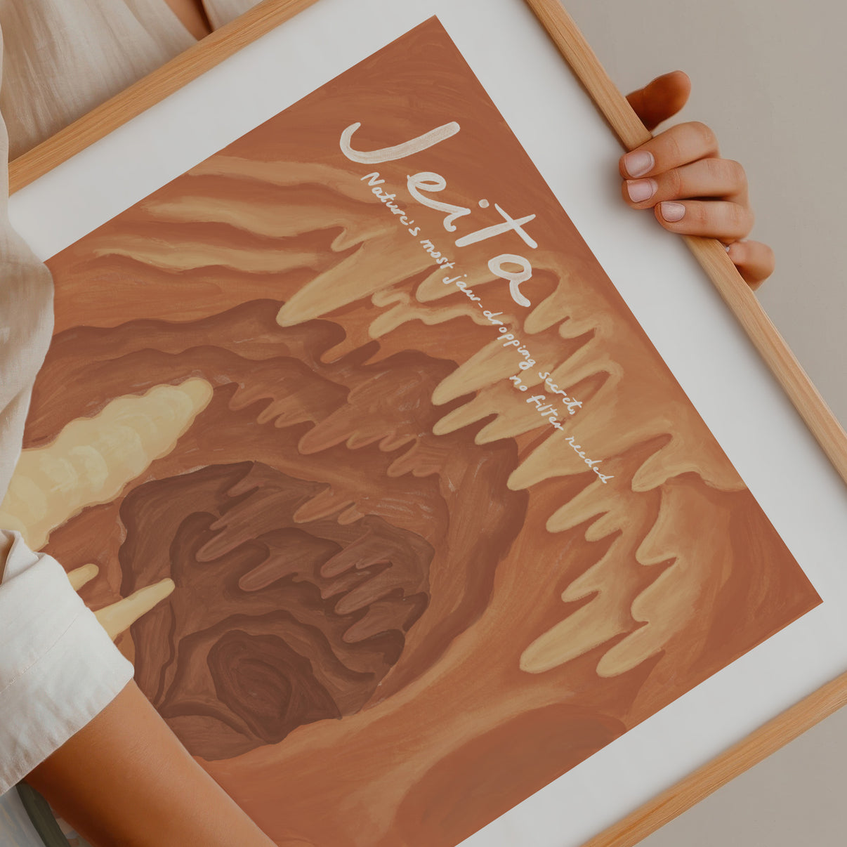 Jeita Art Print | Alizée Castel – Alizee Castel