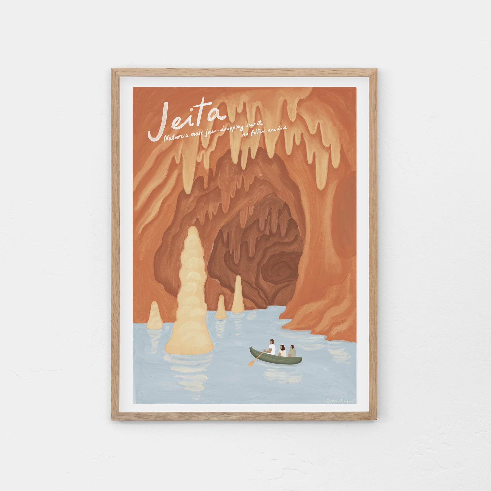 Jeita Art Print | Alizée Castel – Alizee Castel