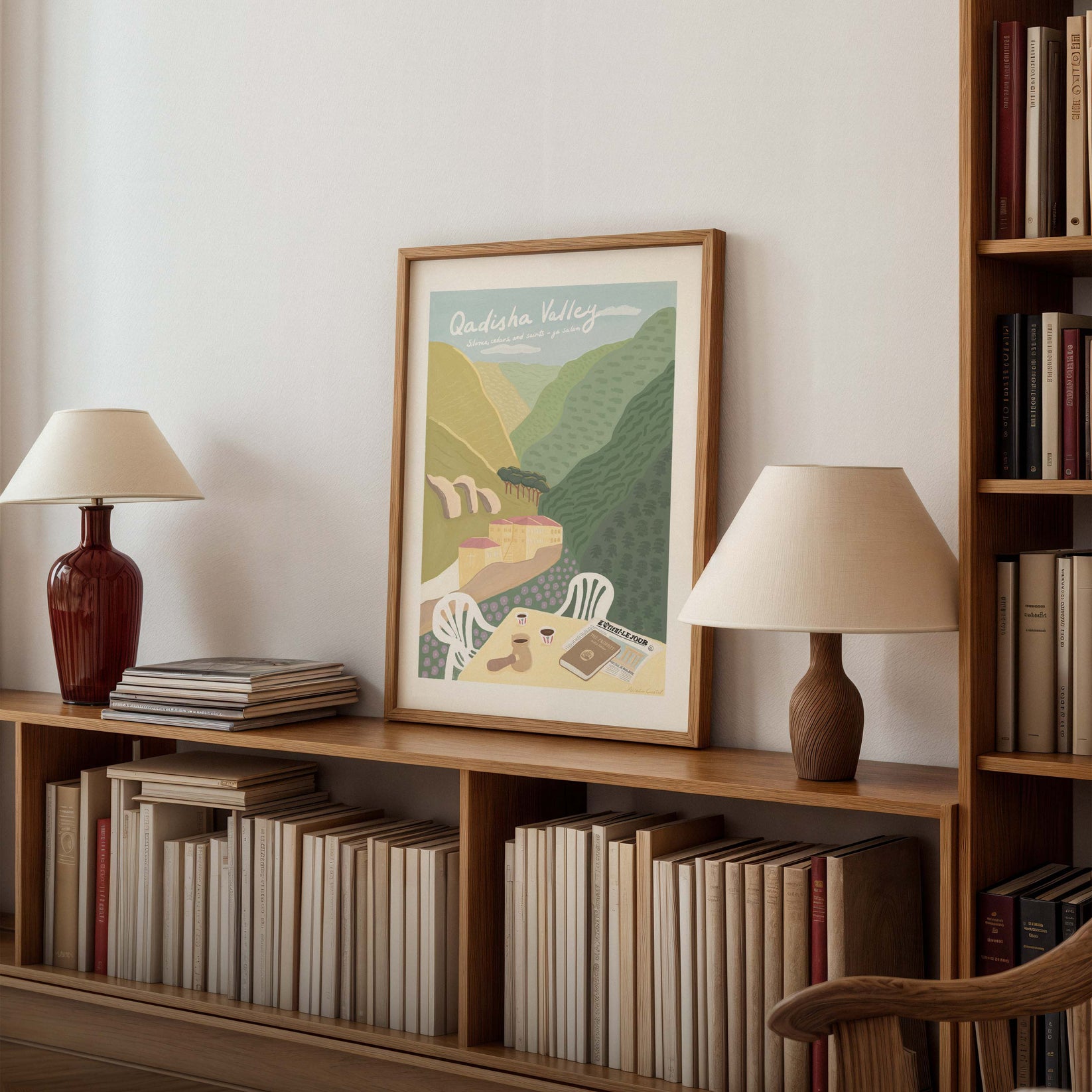 Qadisha Valley Art Print | Alizée Castel – Alizee Castel