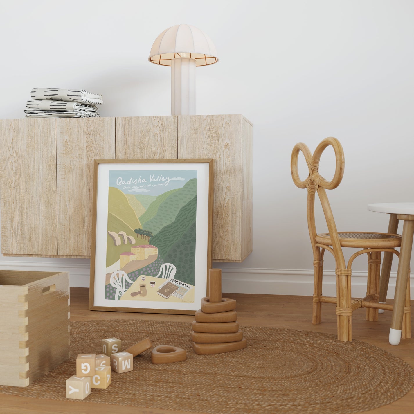 Qadisha Valley Art Print | Alizée Castel – Alizee Castel