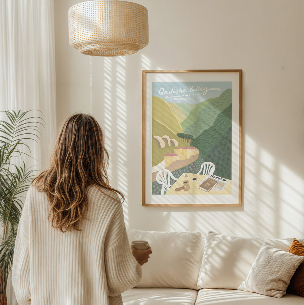 Qadisha Valley Art Print | Alizée Castel – Alizee Castel