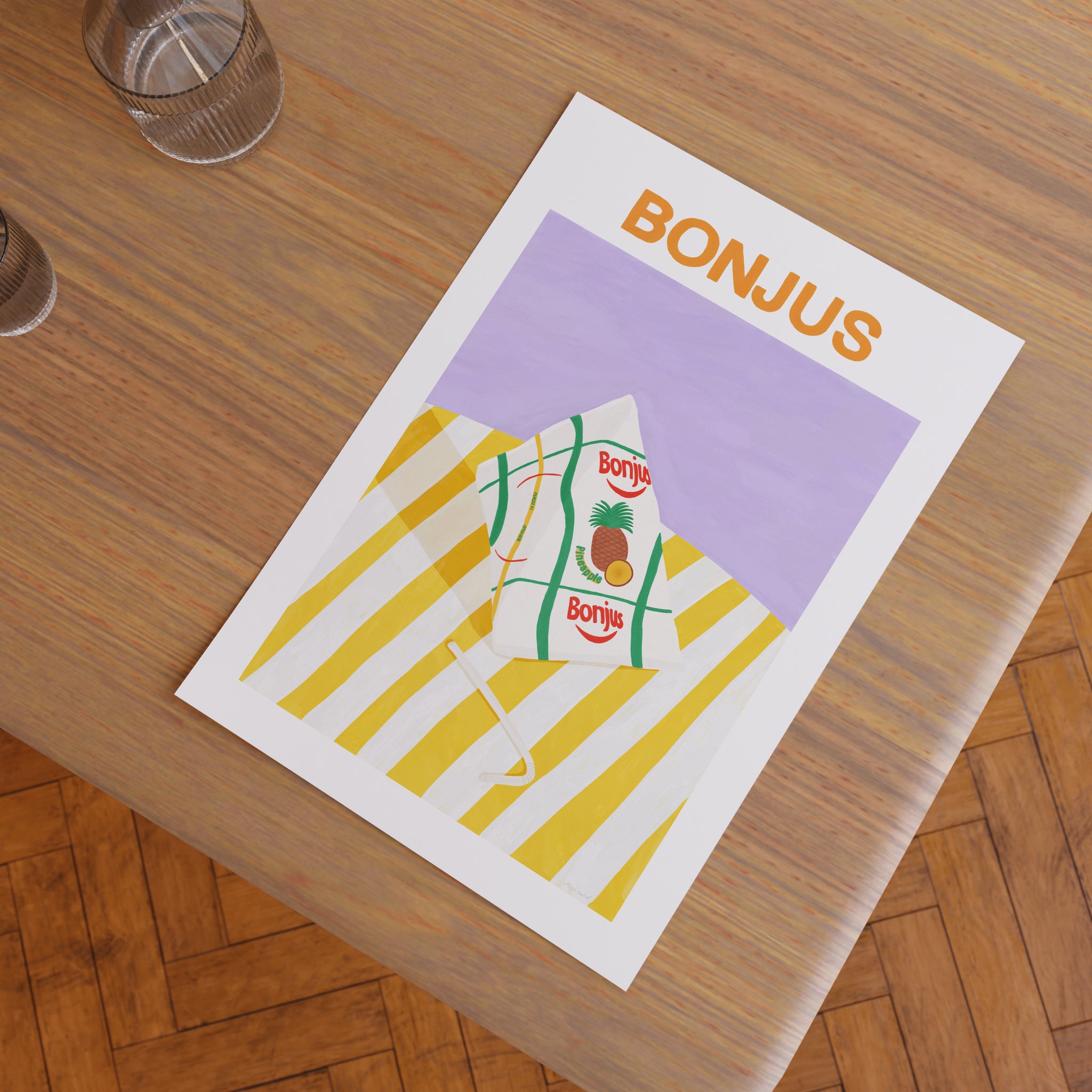 Bonjus Art Print | Alizée Castel – Alizee Castel