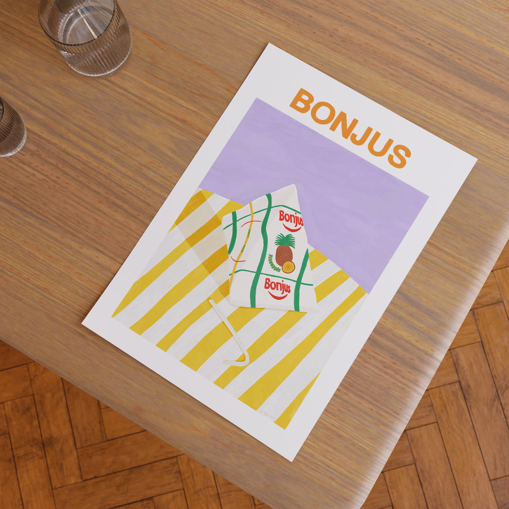 Bonjus Art Print | Alizée Castel – Alizee Castel